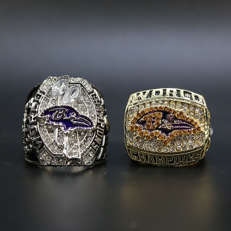 Ravens Super Bowl Championship Rings Set + Trophy – Precious Styles