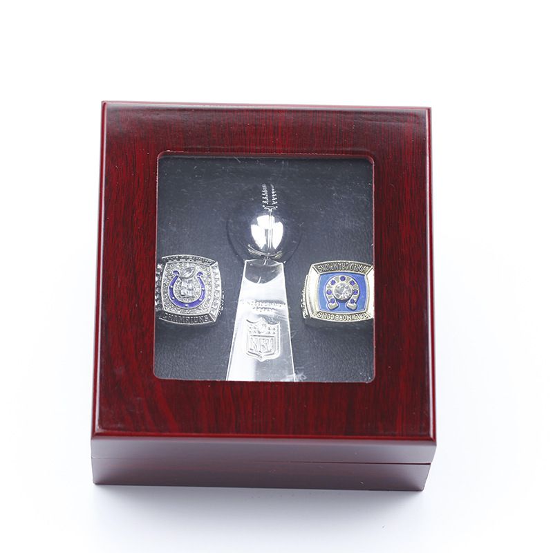 Colts Super Bowl Championship Rings Set + Trophy – Precious Styles